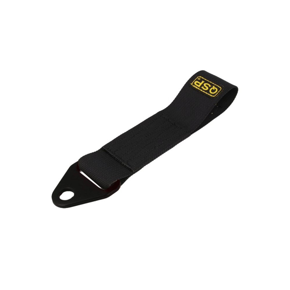 QSP tow loop extra strong 20 cm black (FIA)