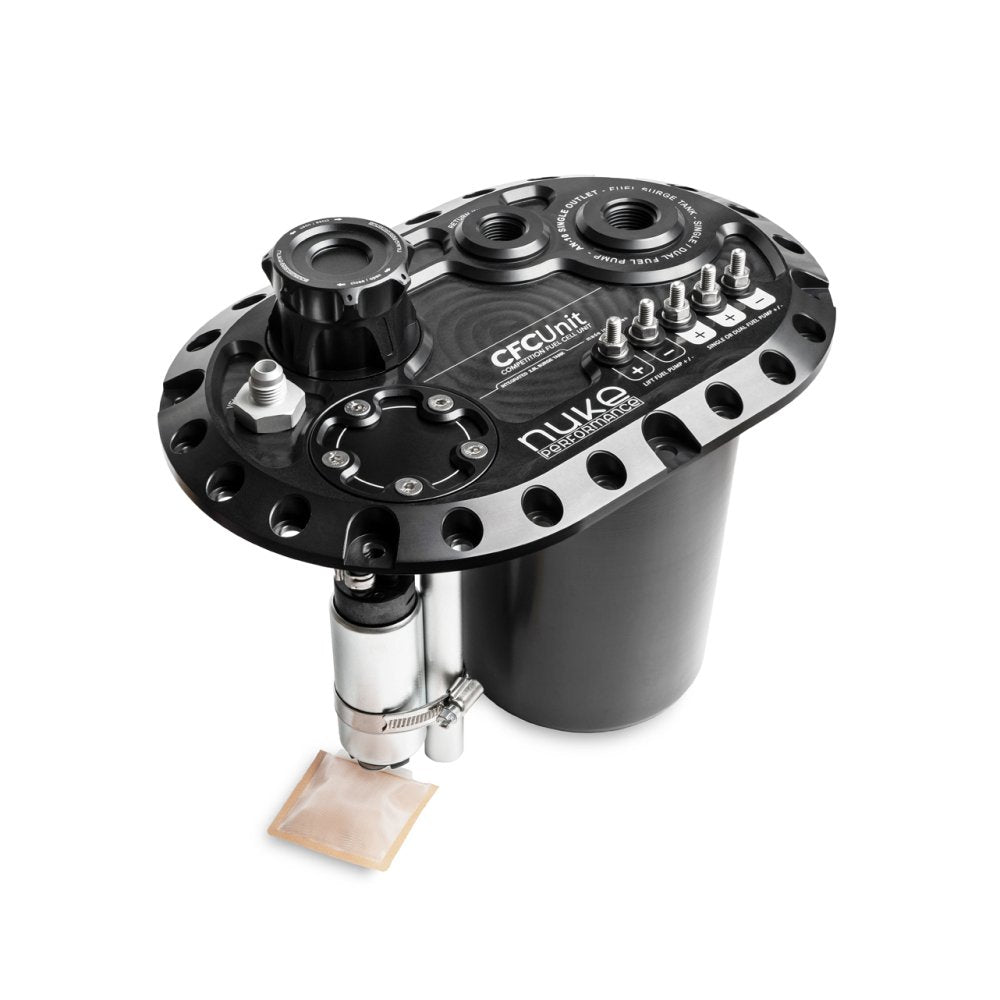 NUKE PERFORMANCE ATL CFC Unit 2 Liter Rennsport Catchtank mit Tankplat ...
