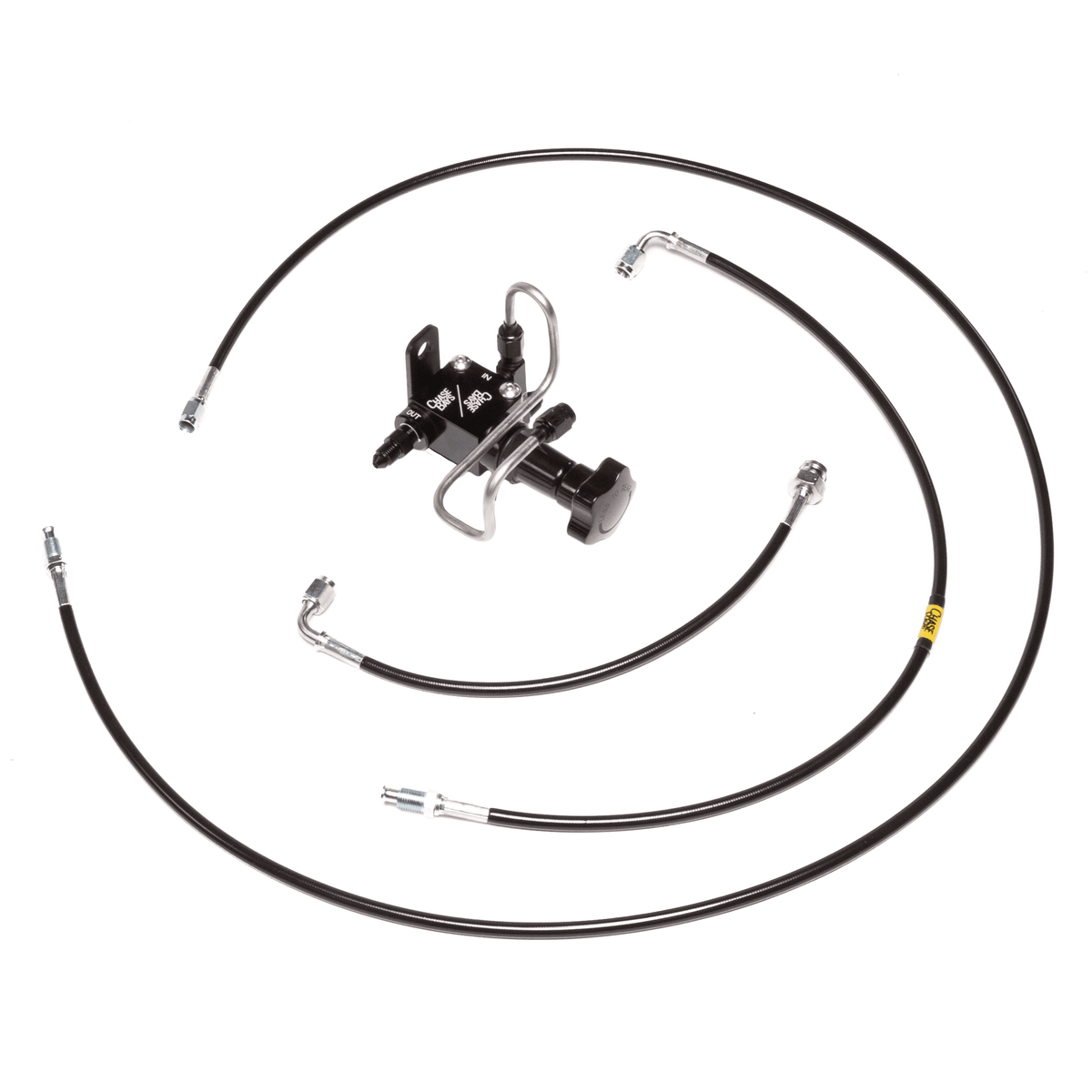 CHASE BAYS Brake Line Relocation Kit for Brake Booster Eliminator pa ...