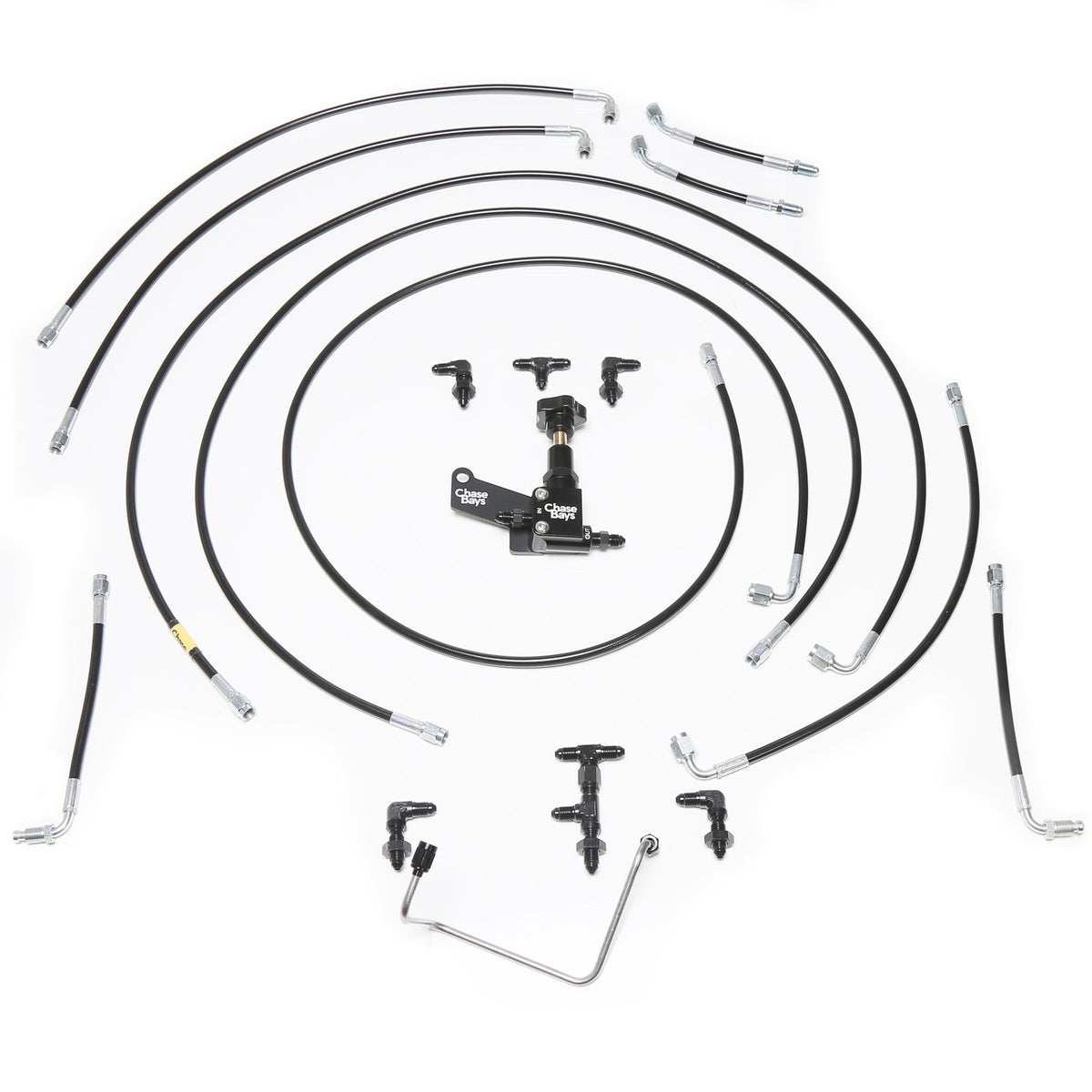CHASE BAYS Bremsleitung Relocation Kit für Brake Booster Eliminator in ...