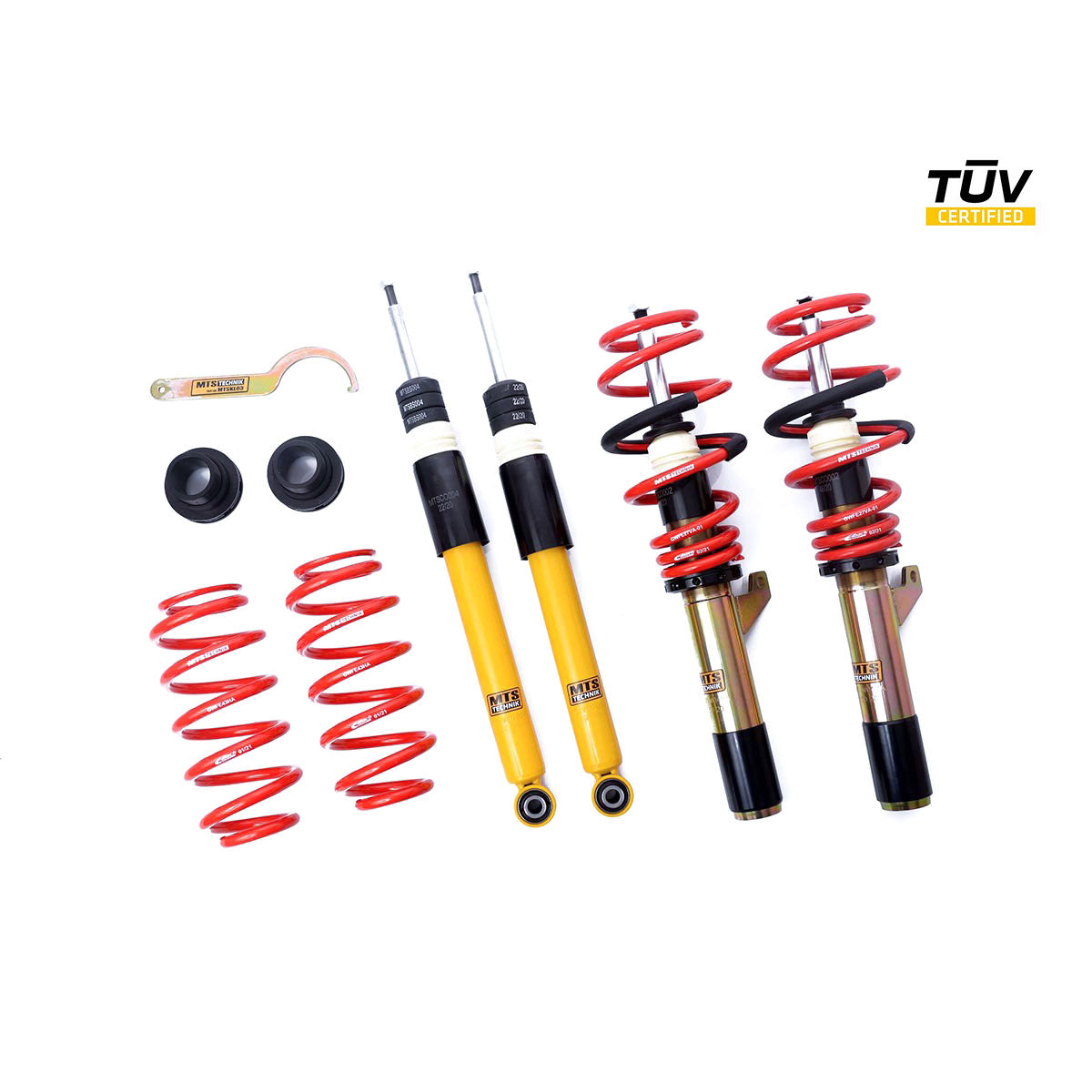 MTS TECHNIK coilover suspension Audi Q3 8U (with TÜV)
